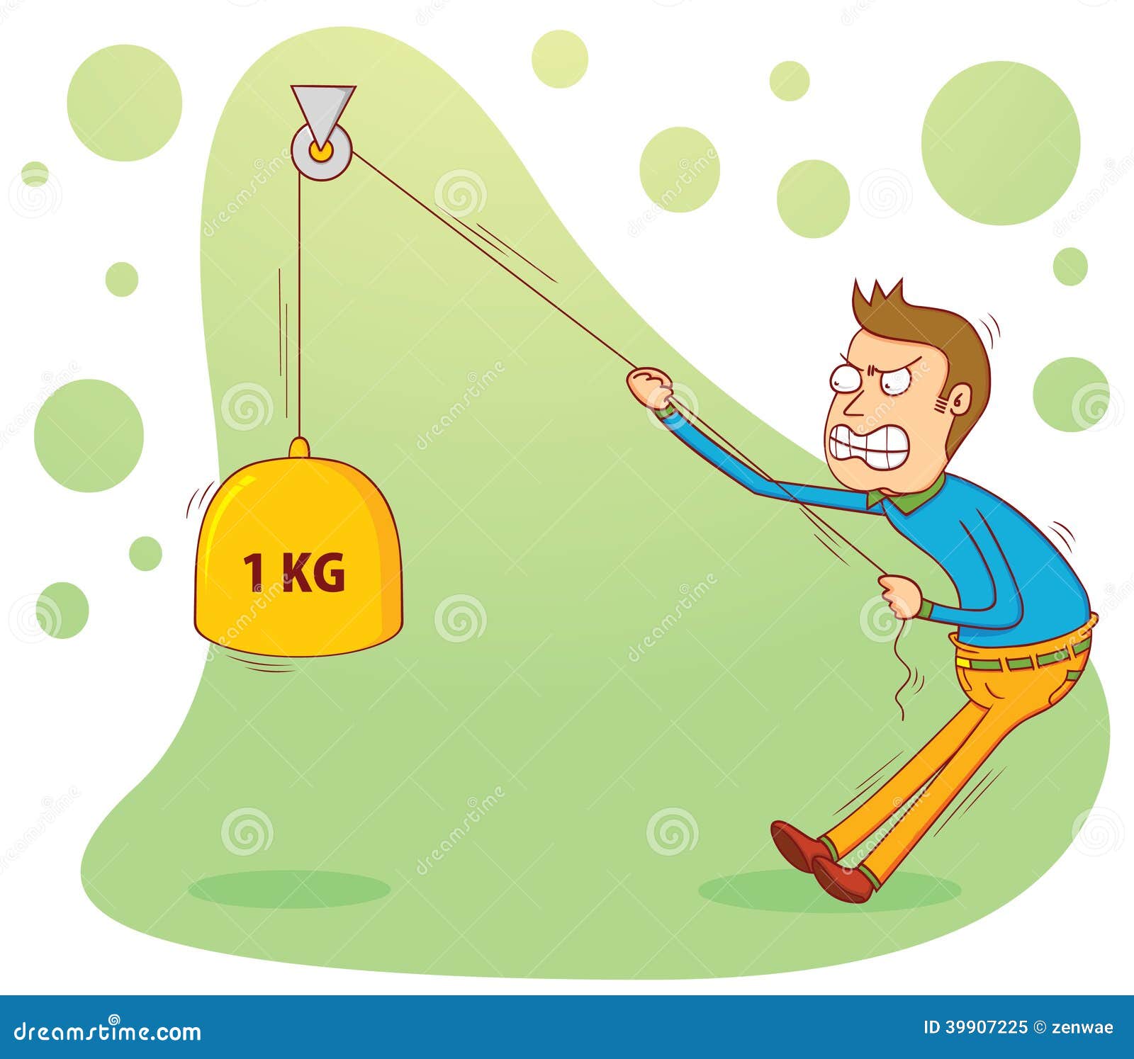 Powerless Cartoon Vector | CartoonDealer.com #39907225