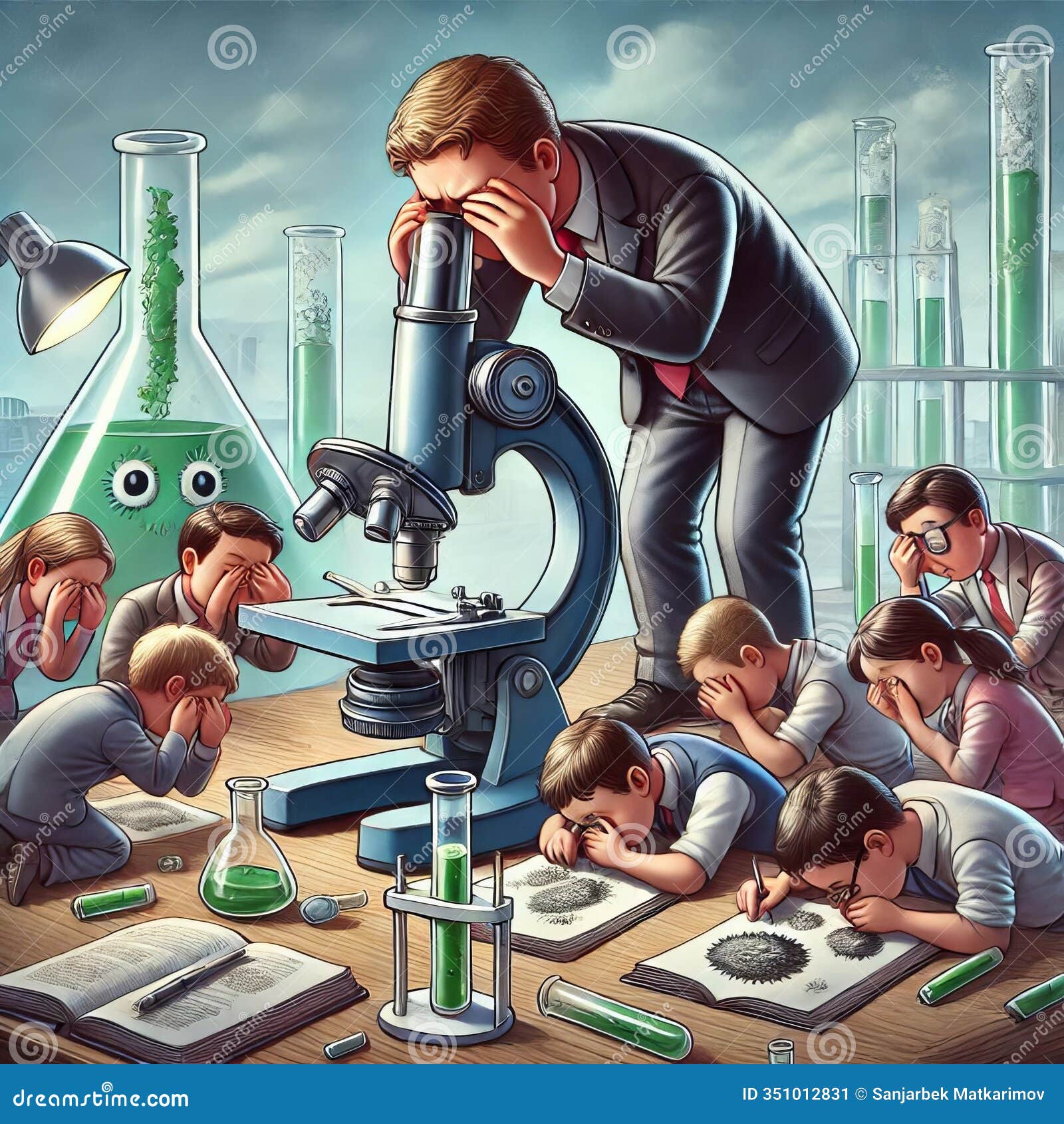 Powerless Cartoon Vector | CartoonDealer.com #39907225