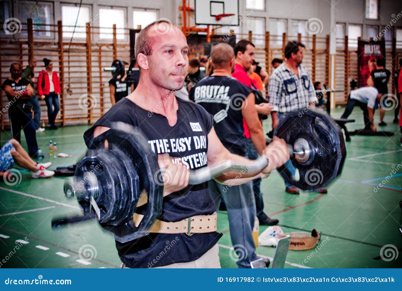 Powerlifting editorial photography. Image of bench, brutal - 16917982