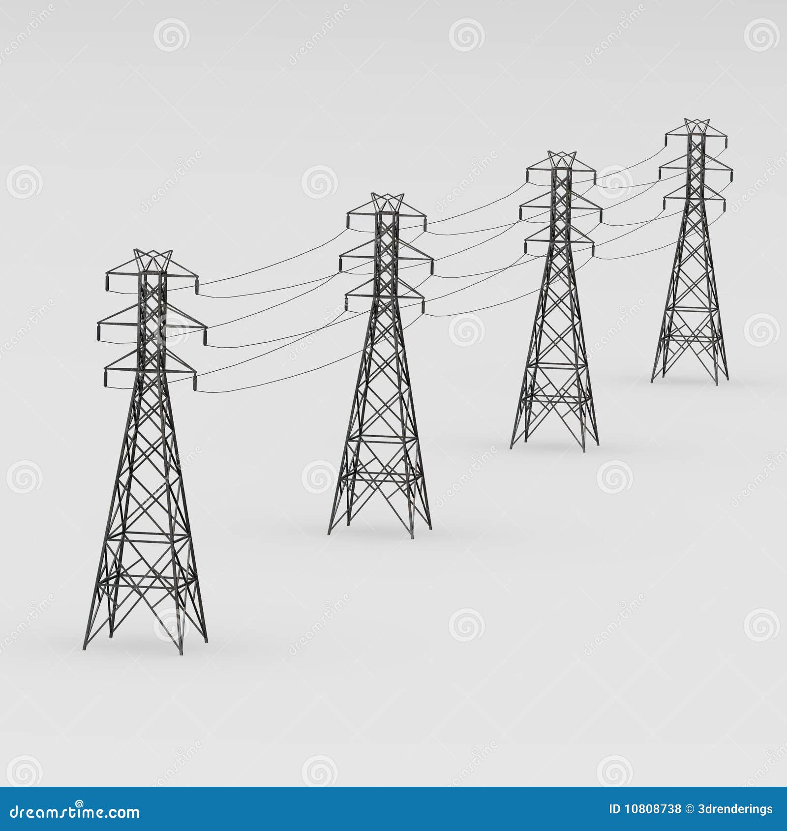 Power Line Illustration