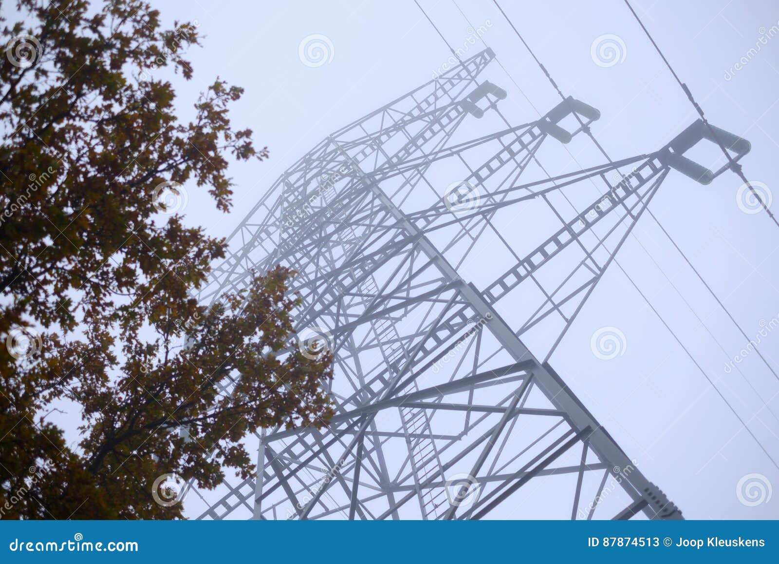 Powerline Tower On Sunset Stock Image | CartoonDealer.com #2223631