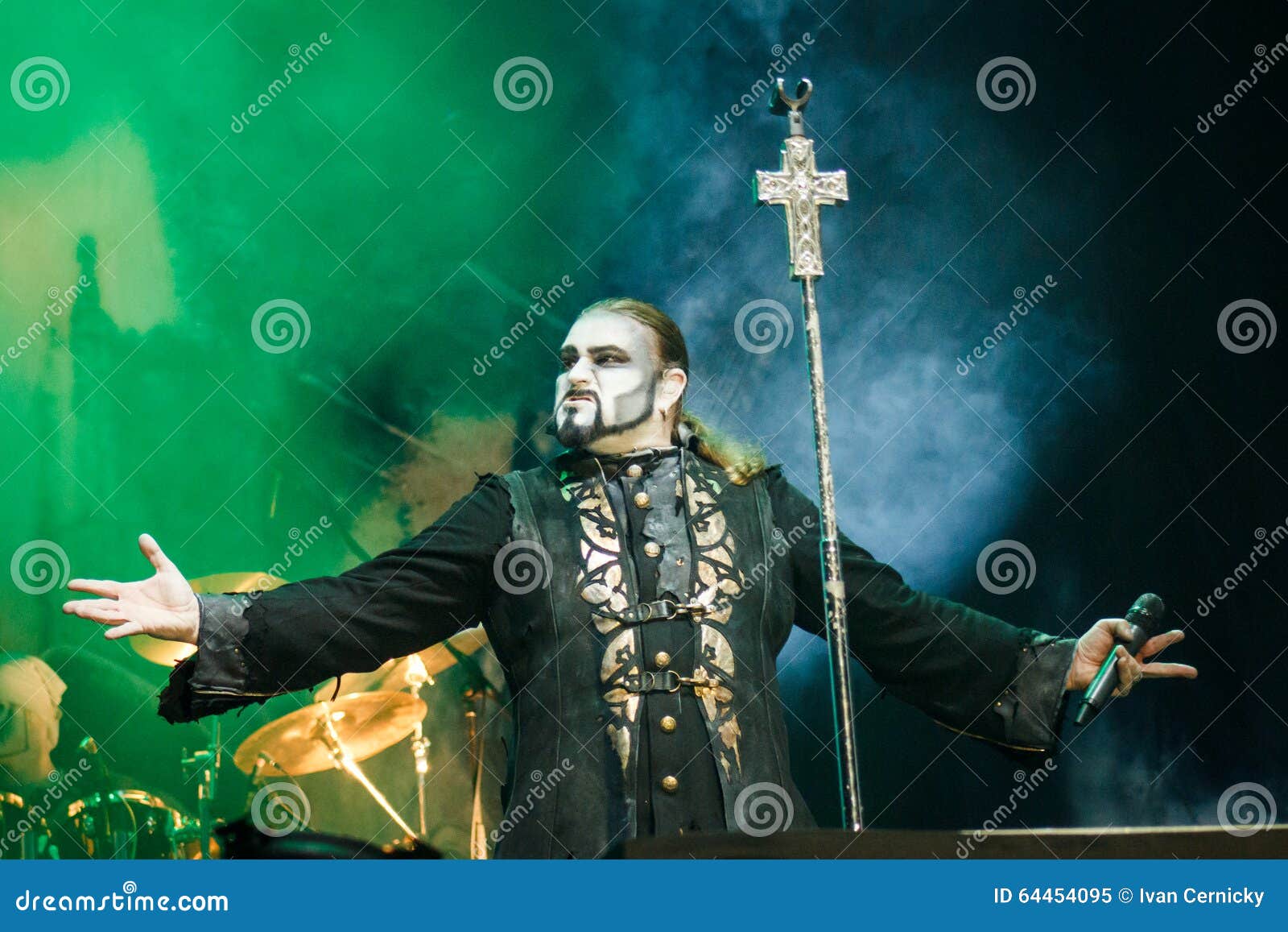 Powerwolf Heavy Metal Band Live Concert 2018 Editorial Photo ...