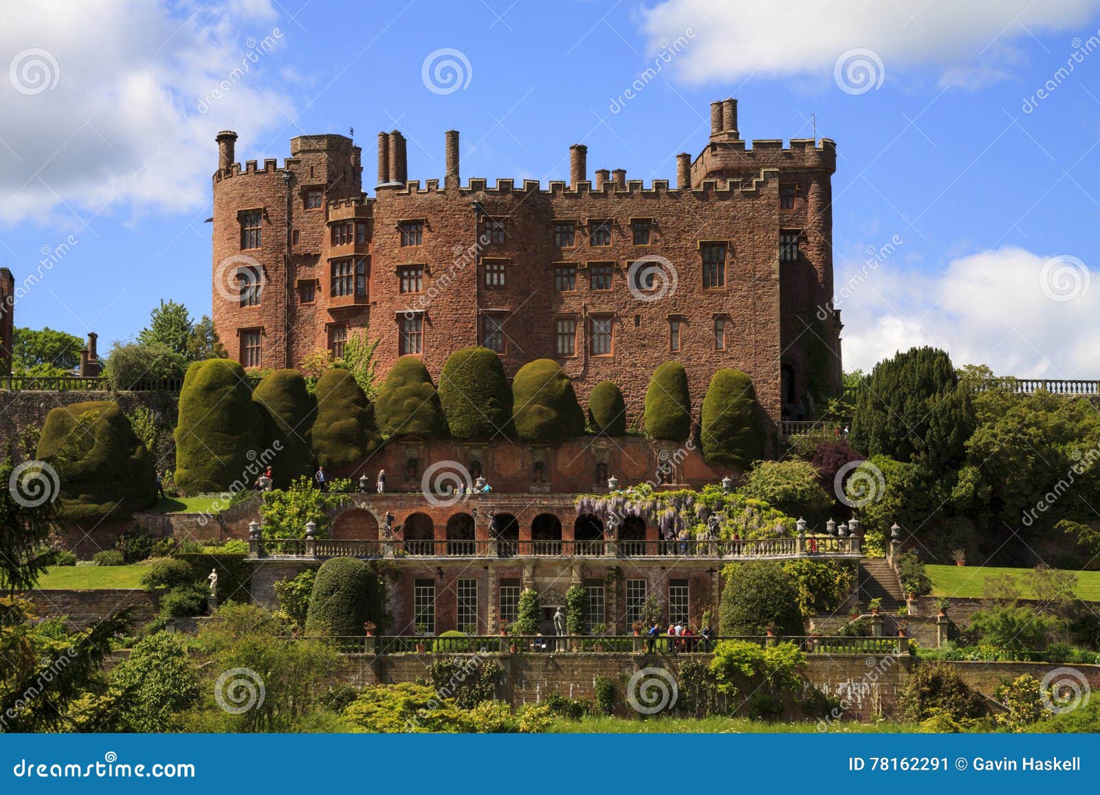 Powis Castle editorial photo. Image of monument, heritage - 78162291
