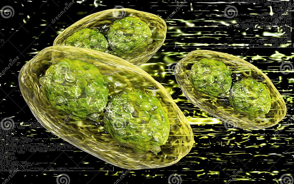 Pox virus stock illustration. Illustration of technology - 11777857