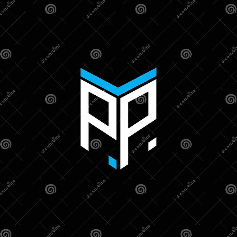 PP Letter Logo Creative Design with Vector Graphic Stock Vector ...