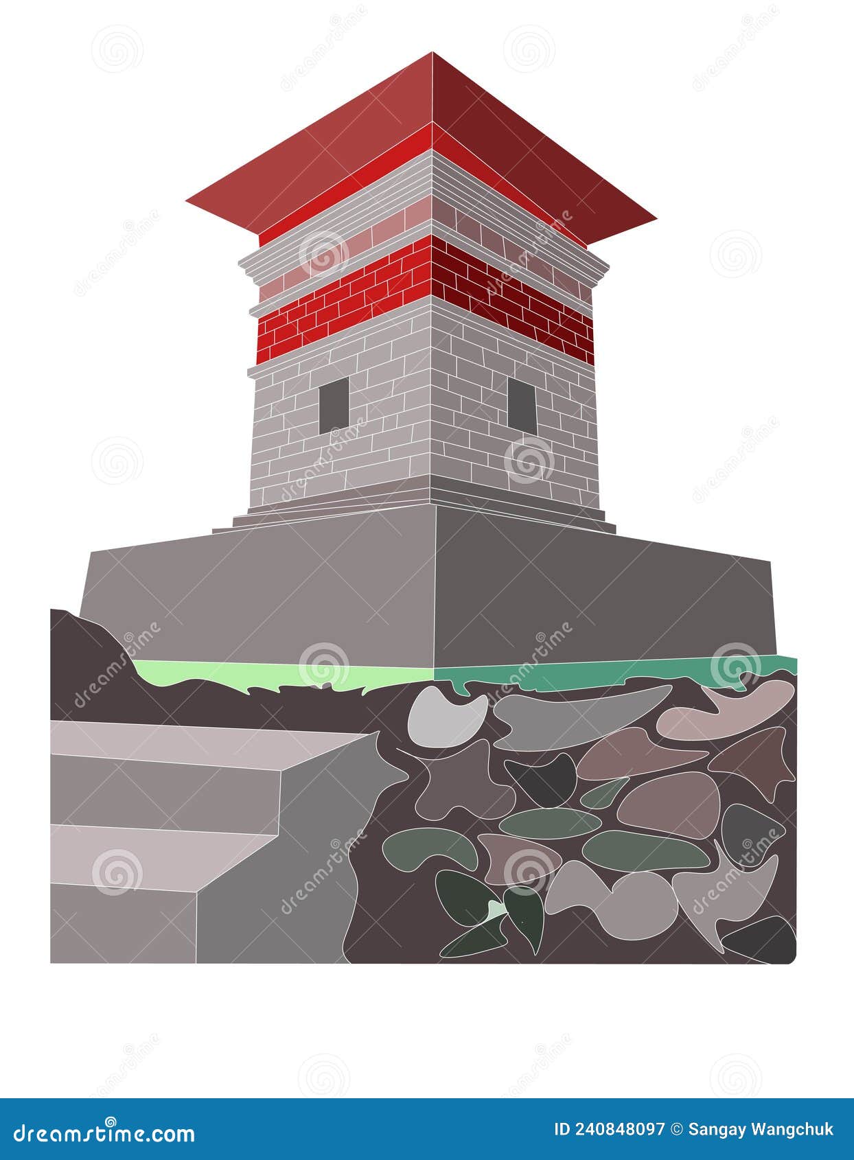 Chorten Cartoons, Illustrations & Vector Stock Images - 25 Pictures to ...