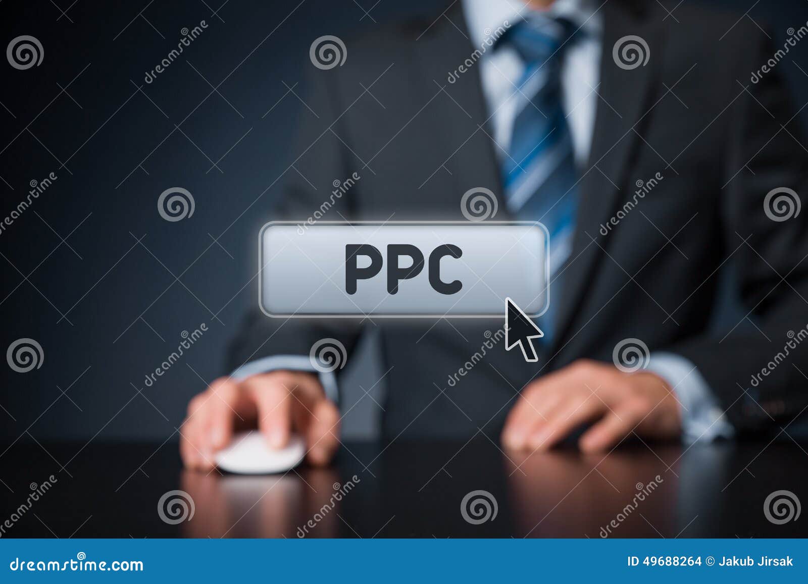 PPC concept stock photo. Image of commerce, interface - 49688264