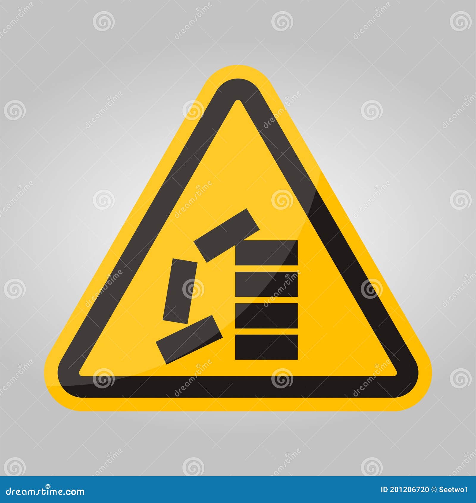 PPE Icon.Stack Correctly Symbol Sign Isolate on White Background,Vector ...