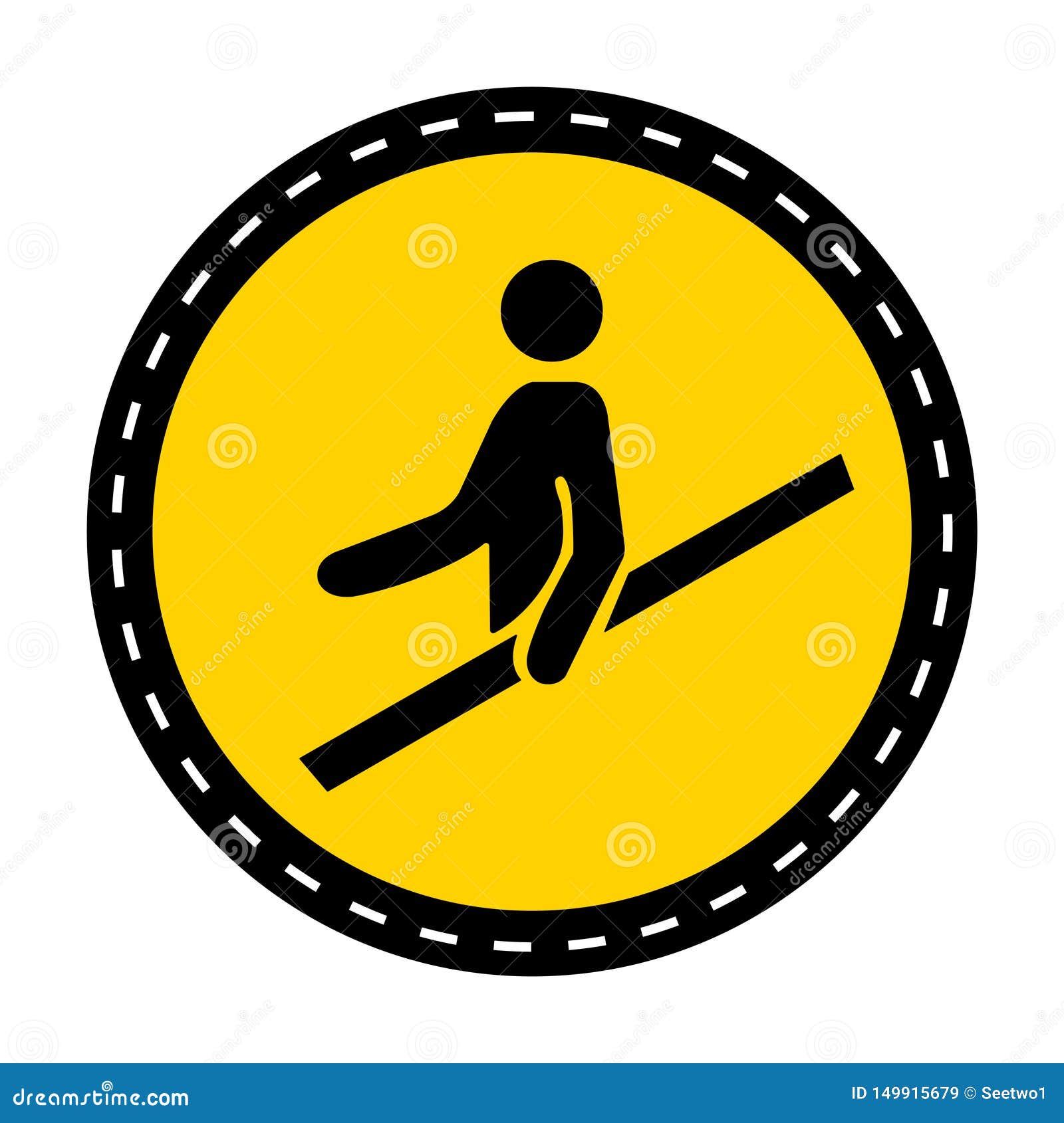 Use Handrail Symbol Sign, Vector Illustration, Isolate White Background ...