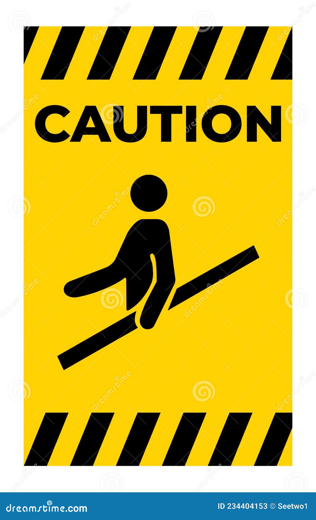 Use Handrail Symbol Sign,Vector Illustration, Isolated On White ...