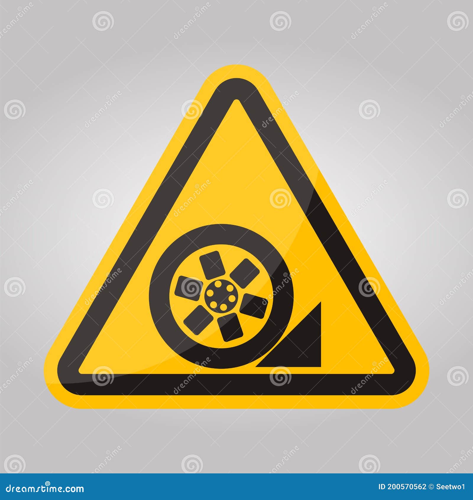 PPE Icon.Use Stopper Symbol Isolate on White Background,Vector ...