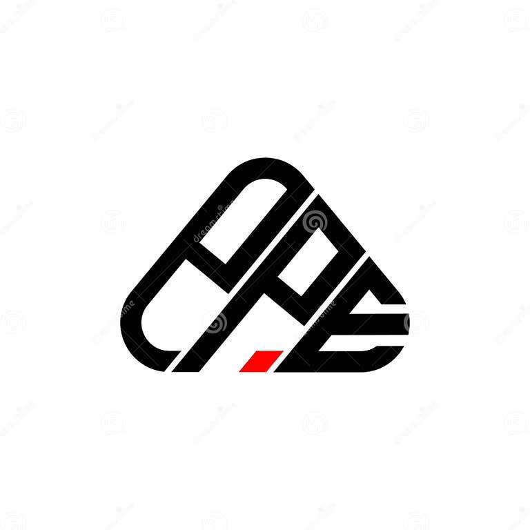 PPE Letter Logo Creative Design with Vector Graphic, PPE Stock Vector ...
