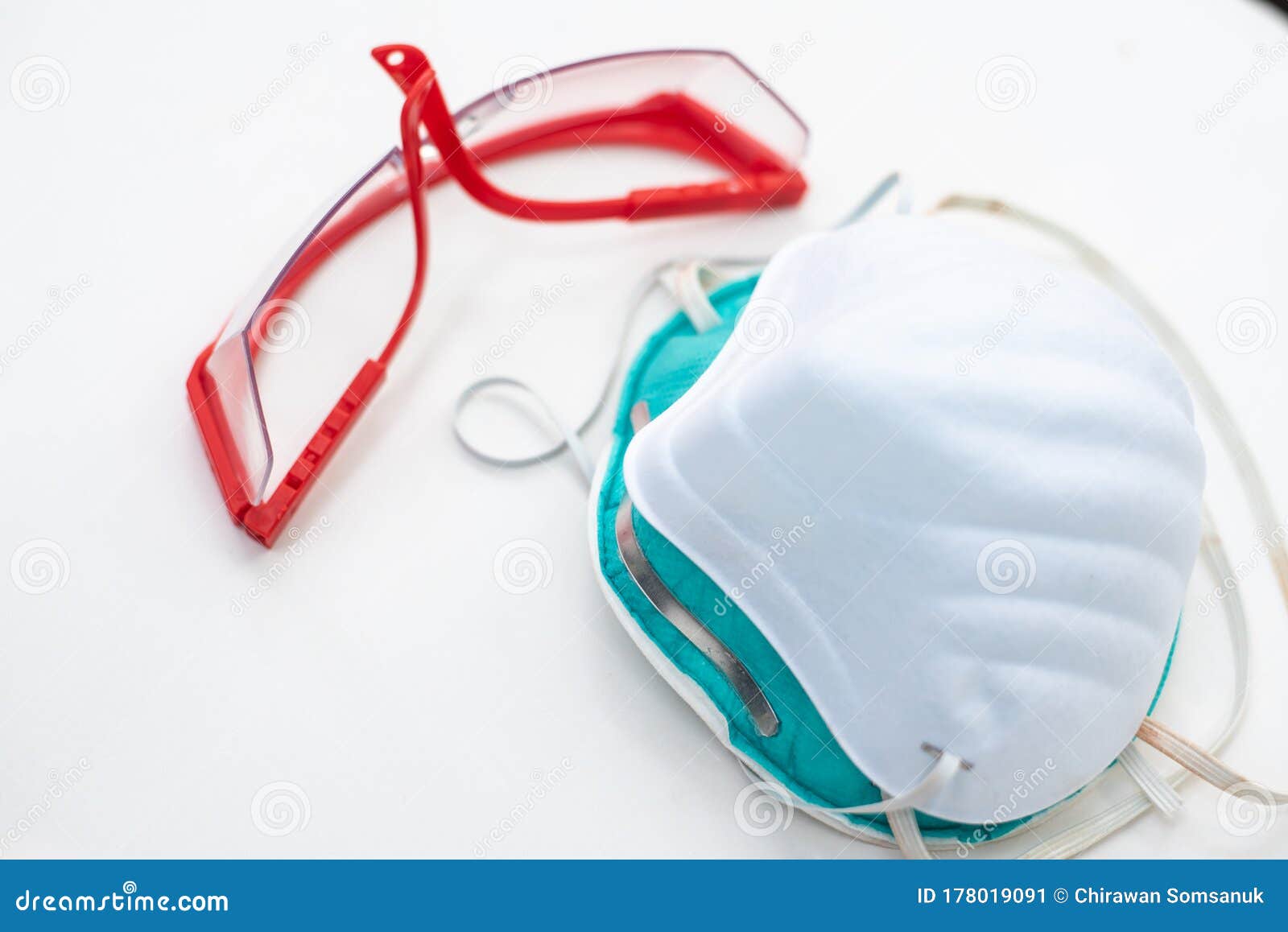 PPE Personal Protective Equipment with Protec Coronavirus Stock Image ...