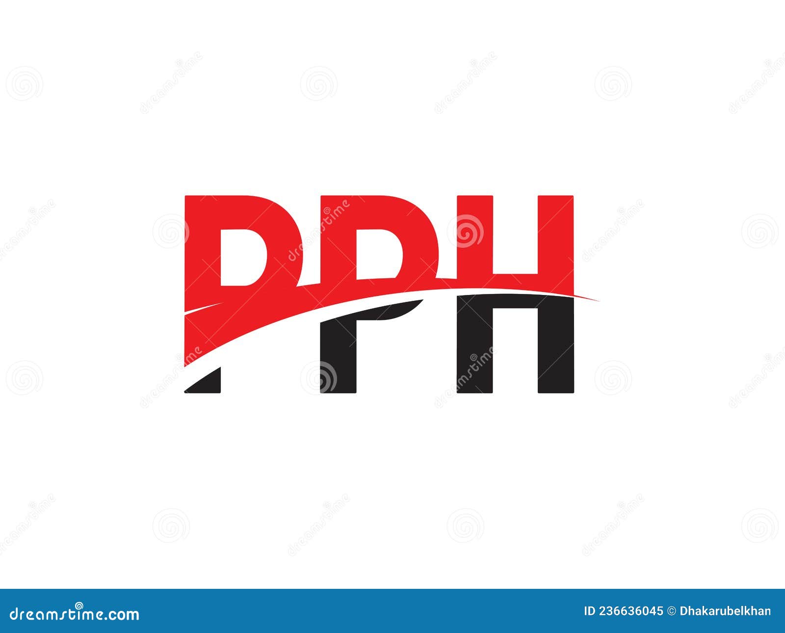PPH Letter Initial Logo Design Vector Illustration Stock Vector ...