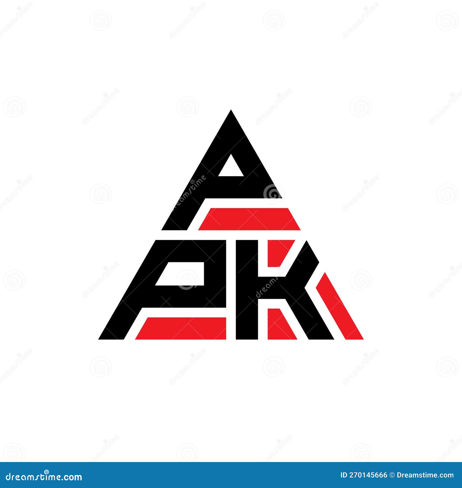 PPK Triangle Letter Logo Design with Triangle Shape. PPK Triangle Logo ...