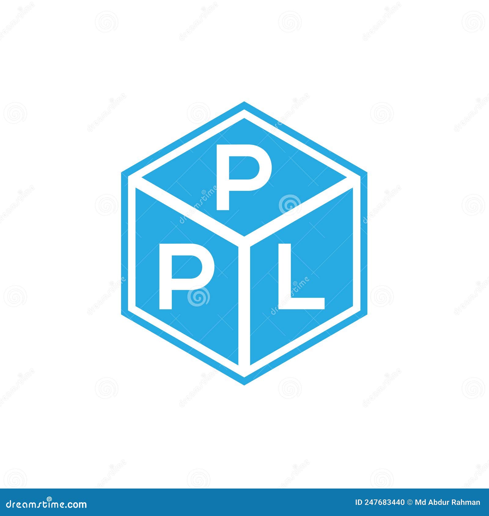 PPL Letter Logo Design on Black Background. PPL Creative Initials ...