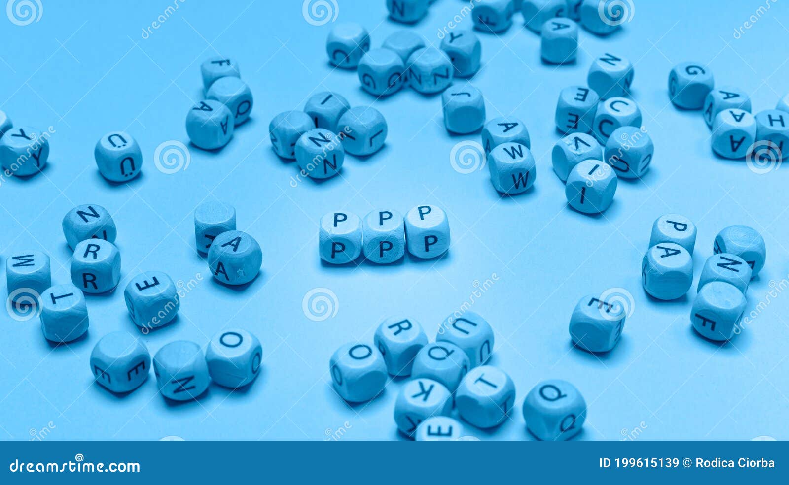 PPP Paycheck Protection Program As SBA Loan on Uniform Background ...