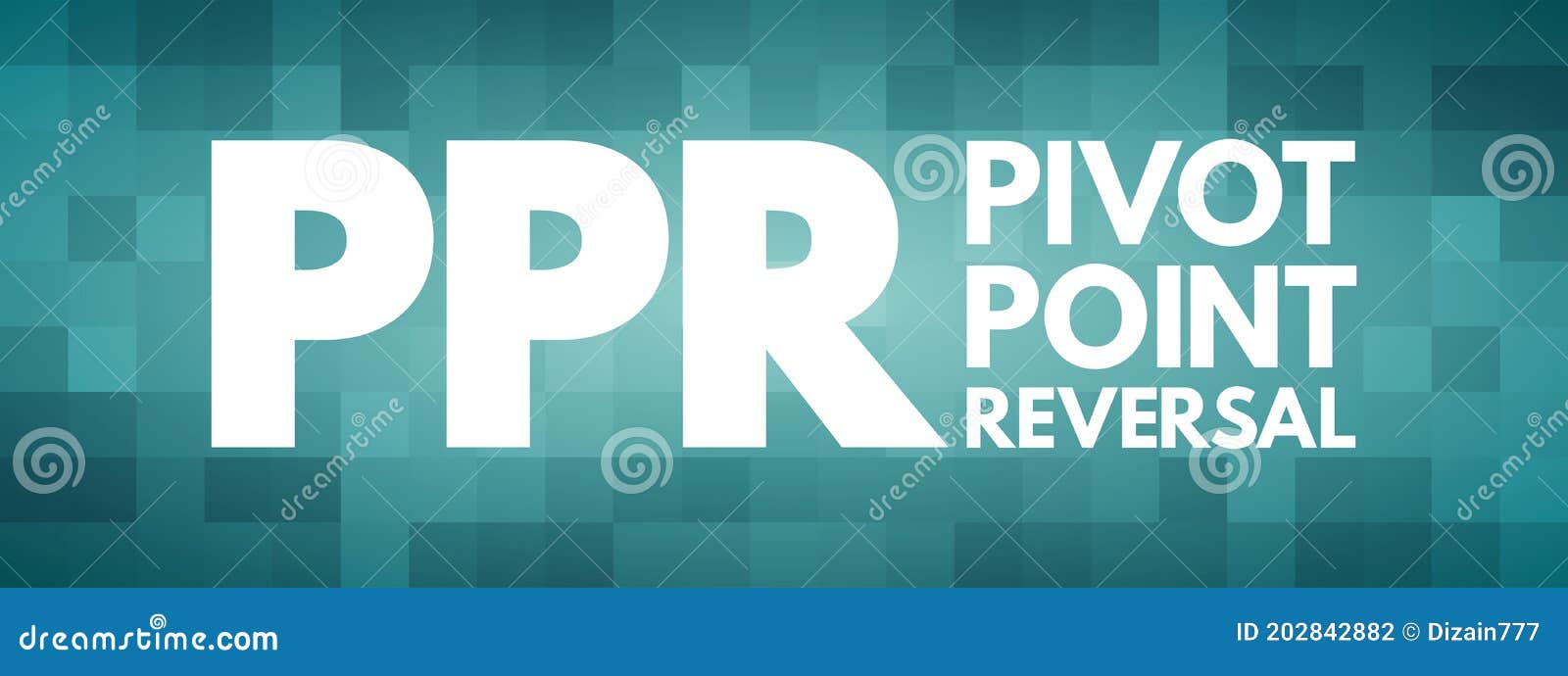 PPR - Pivot Point Reversal Acronym Text Stamp, Business Concept ...