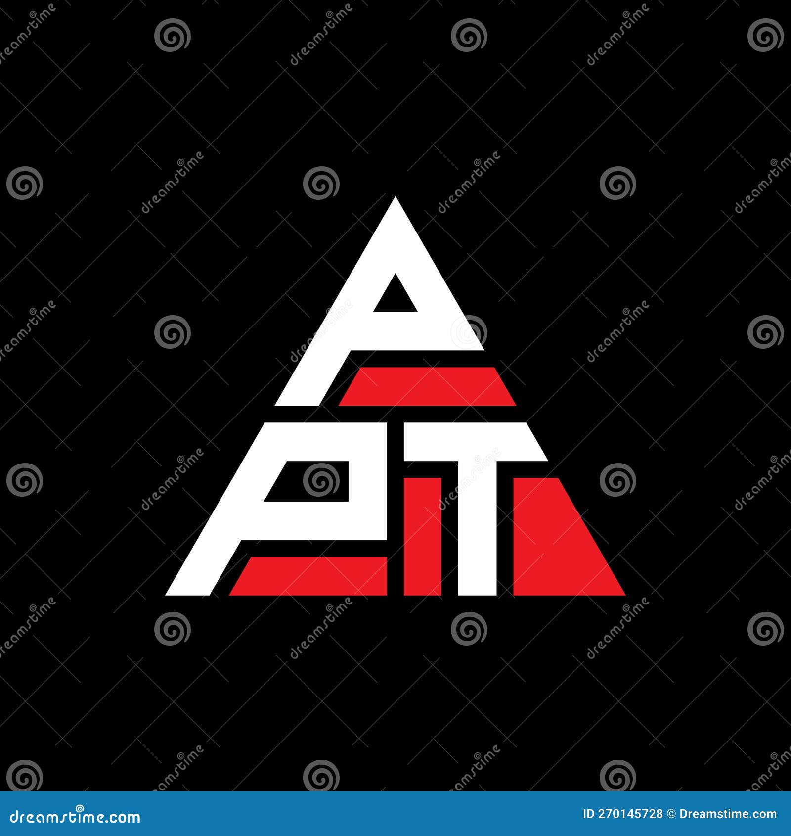 PPT Triangle Letter Logo Design with Triangle Shape. PPT Triangle Logo ...