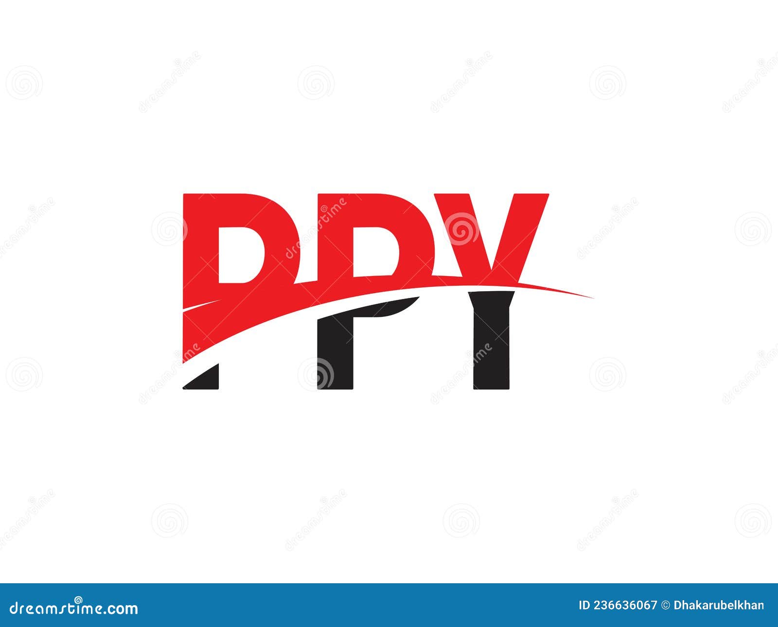 PPY Letter Initial Logo Design Vector Illustration Stock Vector ...
