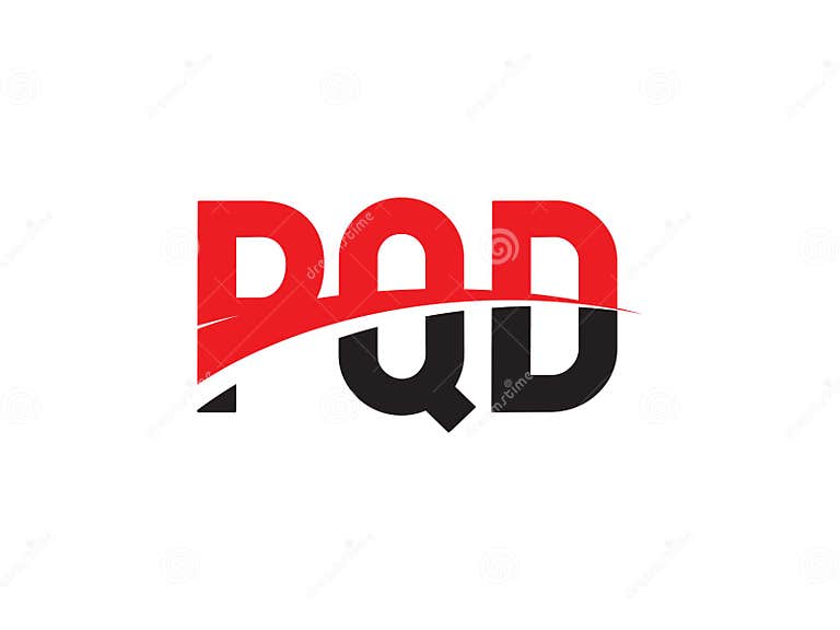PQD Letter Initial Logo Design Vector Illustration Stock Vector ...