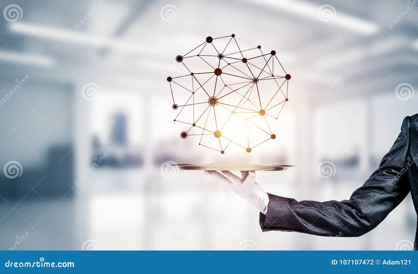 Présentation Des Technologies Du Sans Fil Modernes Photo stock - Image ...