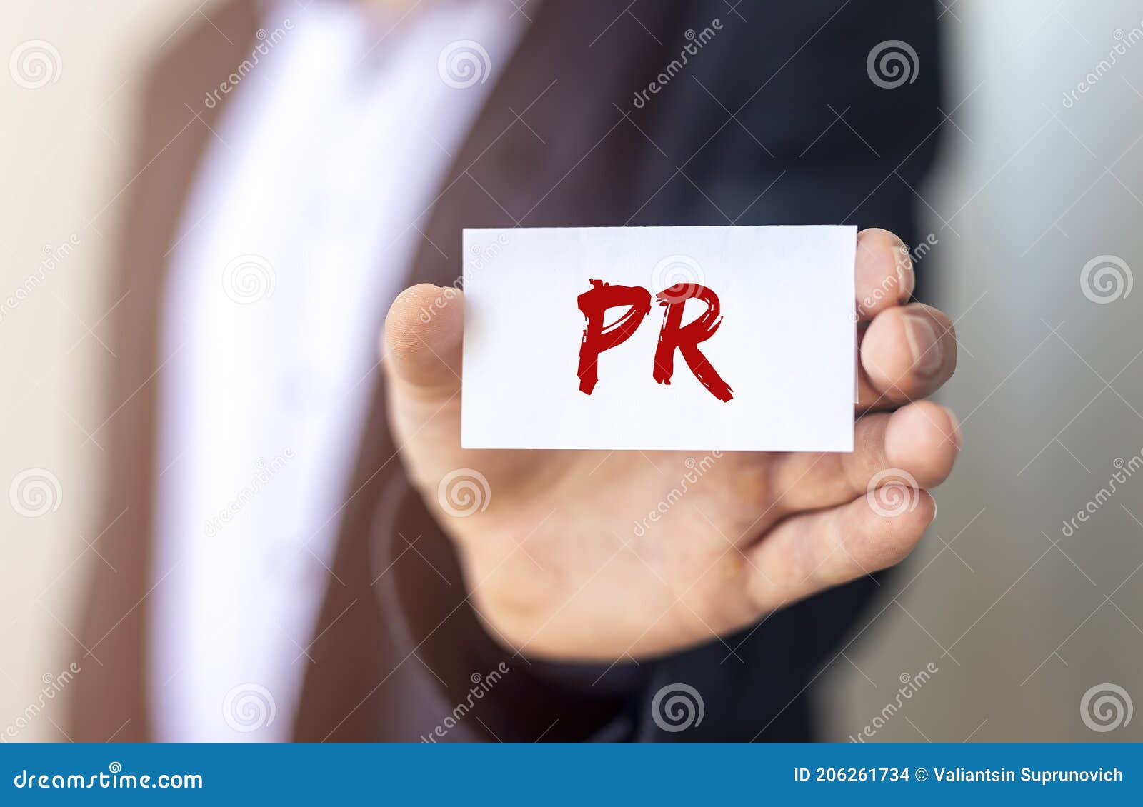 PR Acronym Word on Paper. Public Relations Concept Stock Photo - Image ...