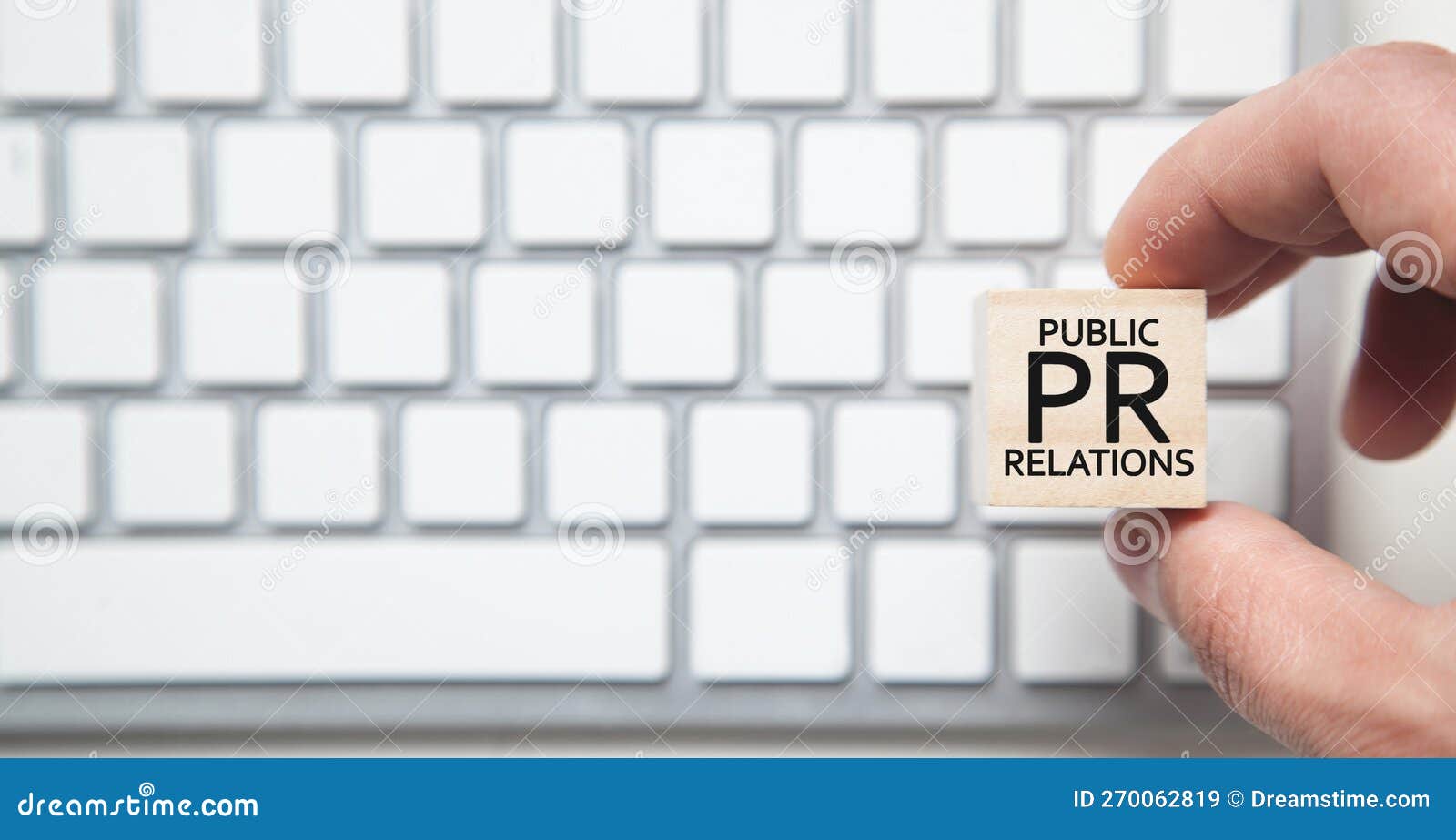 Pr- Public Relations. Business Concept Stock Image - Image of ...