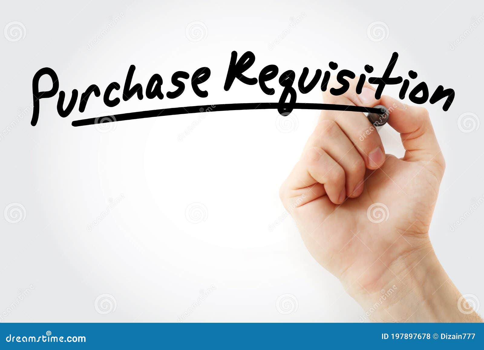 PR - Purchase Requisition Acronym Stock Photo - Image of system ...