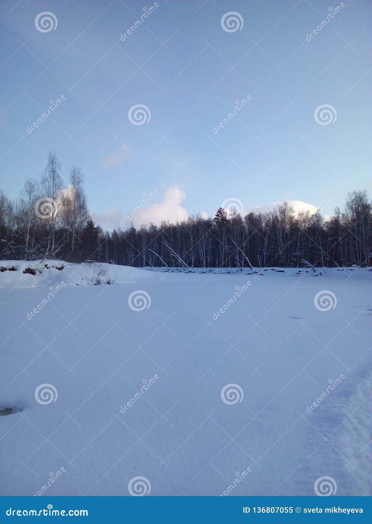 Pra stock image. Image of snow, river, nature, winter - 136807055