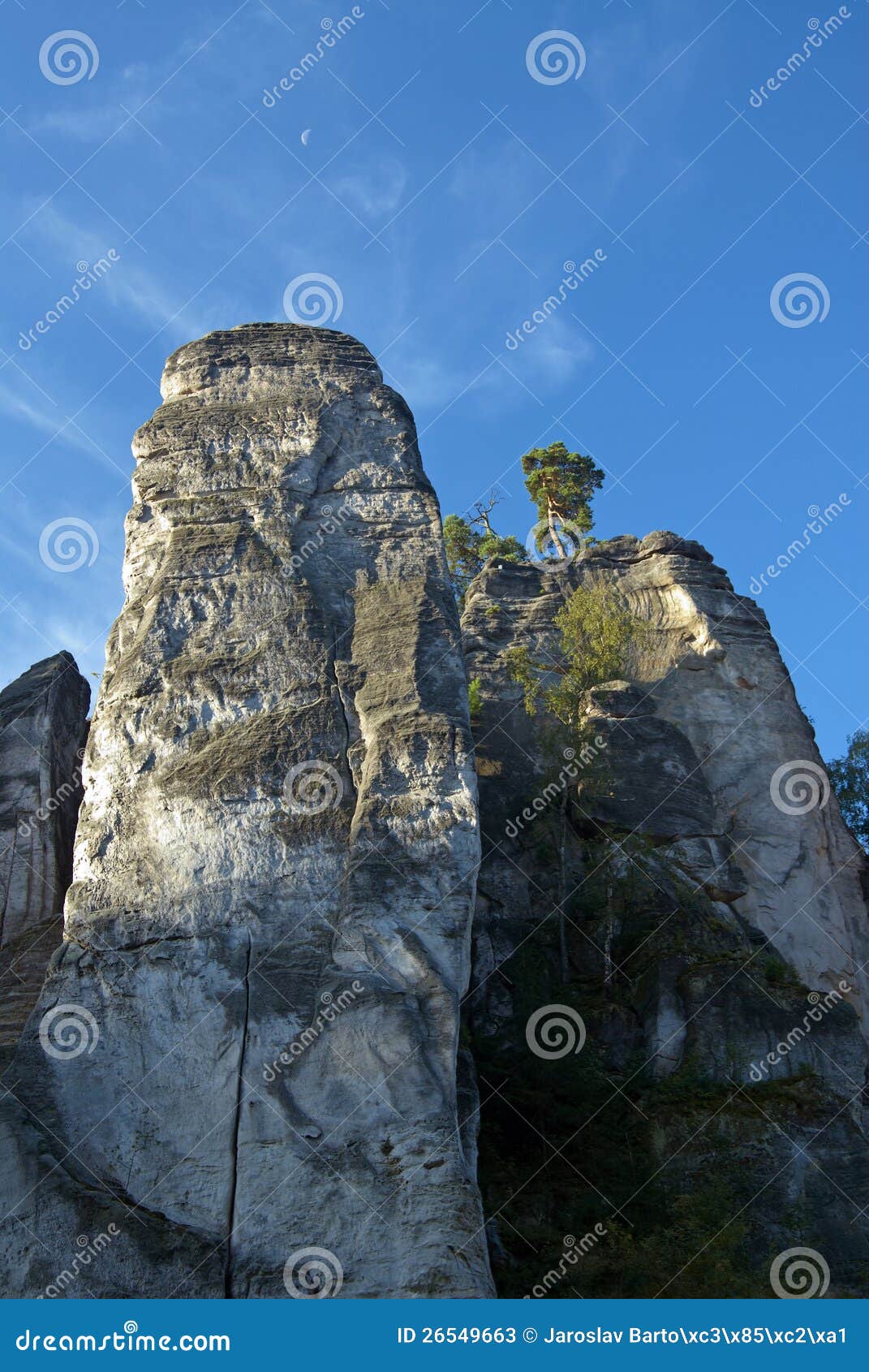 Prachov rocks stock image. Image of sandstone, rock, landscape - 26549663