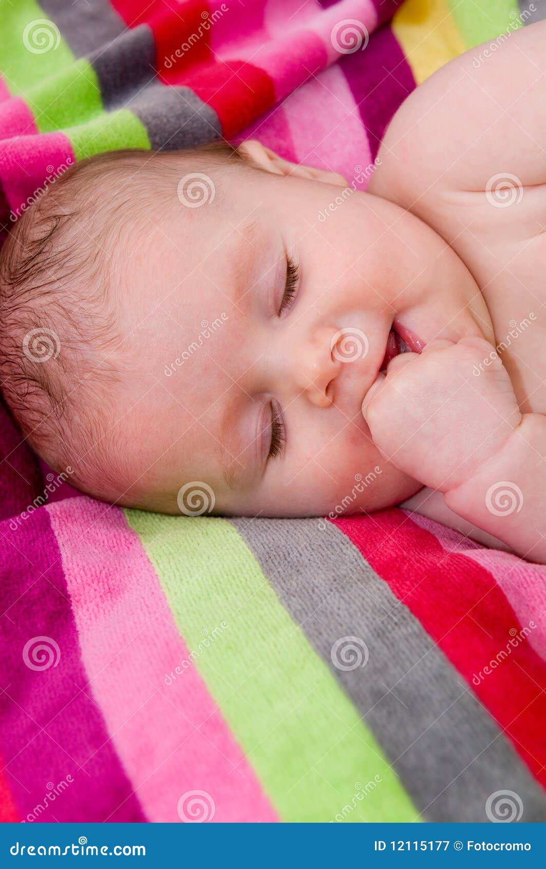 Prachtige in Slaap Kinderen Stock Afbeelding - Image of portret, slaap ...