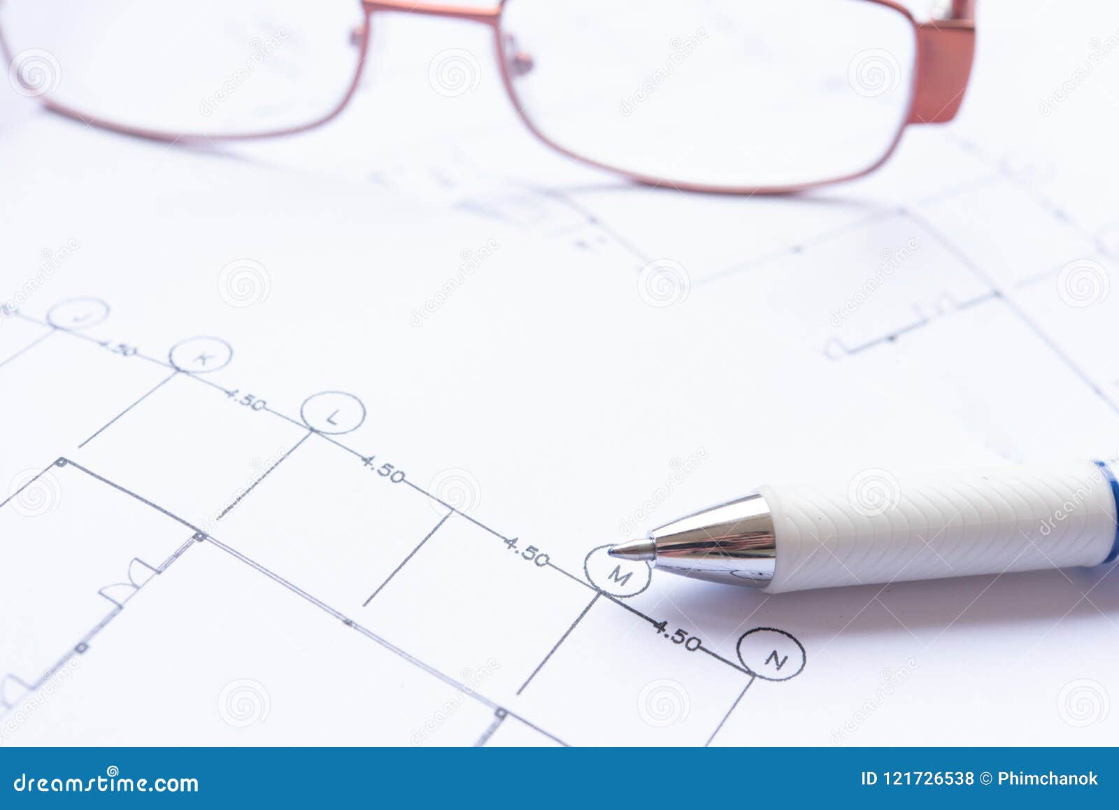 Practical drawing sketch stock photo. Image of project - 121726538