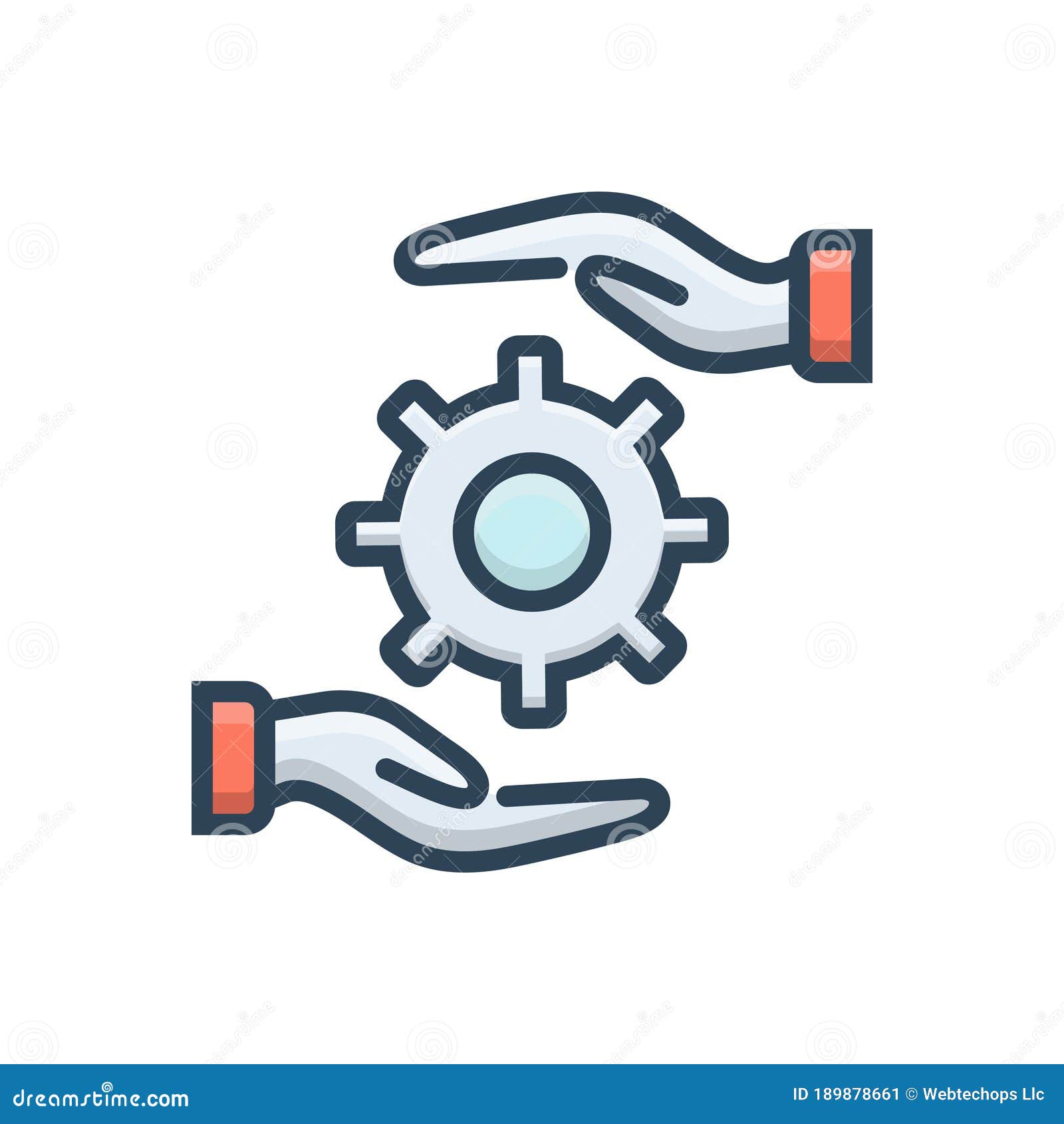 Color Illustration Icon for Practical, Experience and Role Stock ...