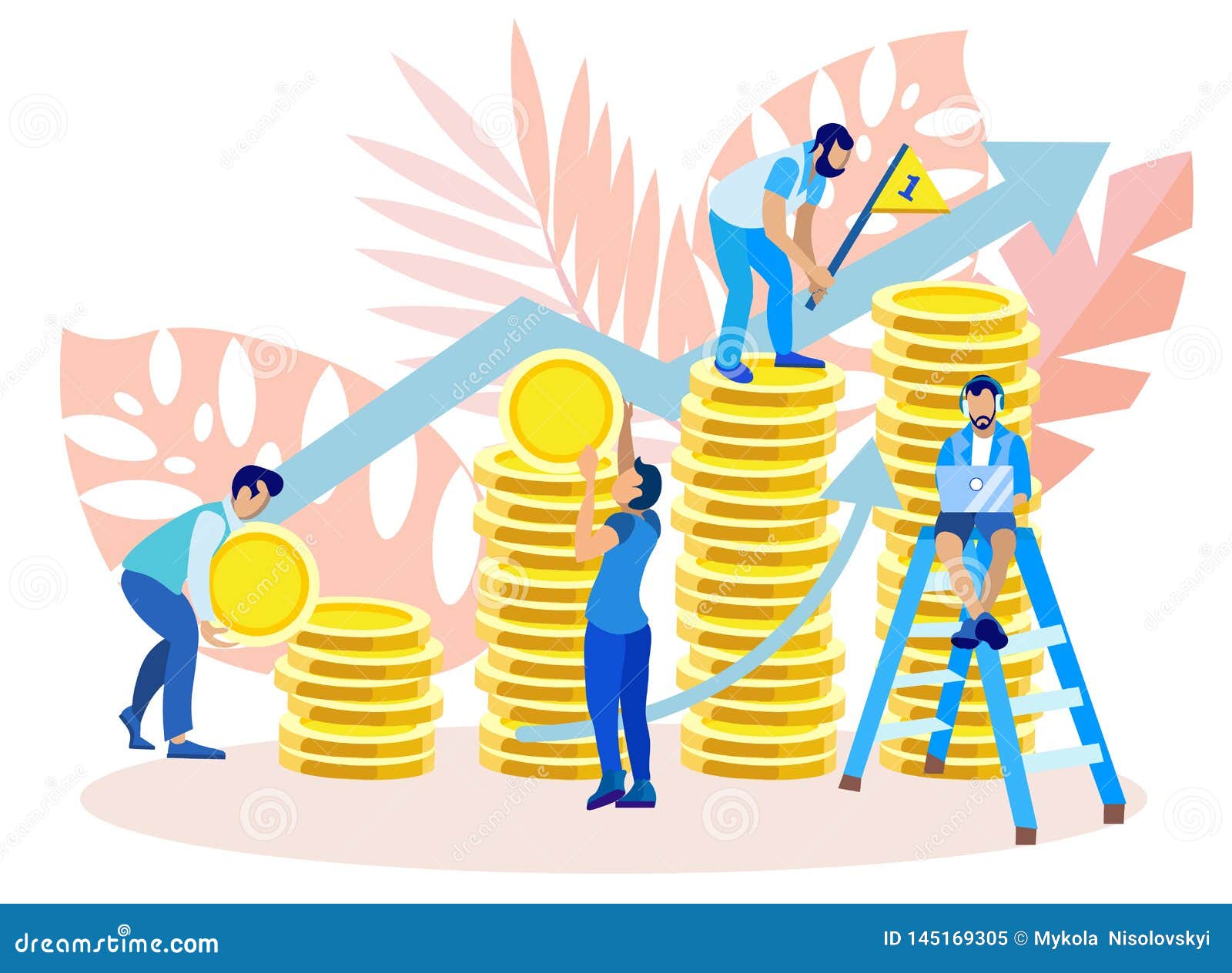 Implementation, Man, Idea, Business, Cogwheel Concept. Hand Drawn ...