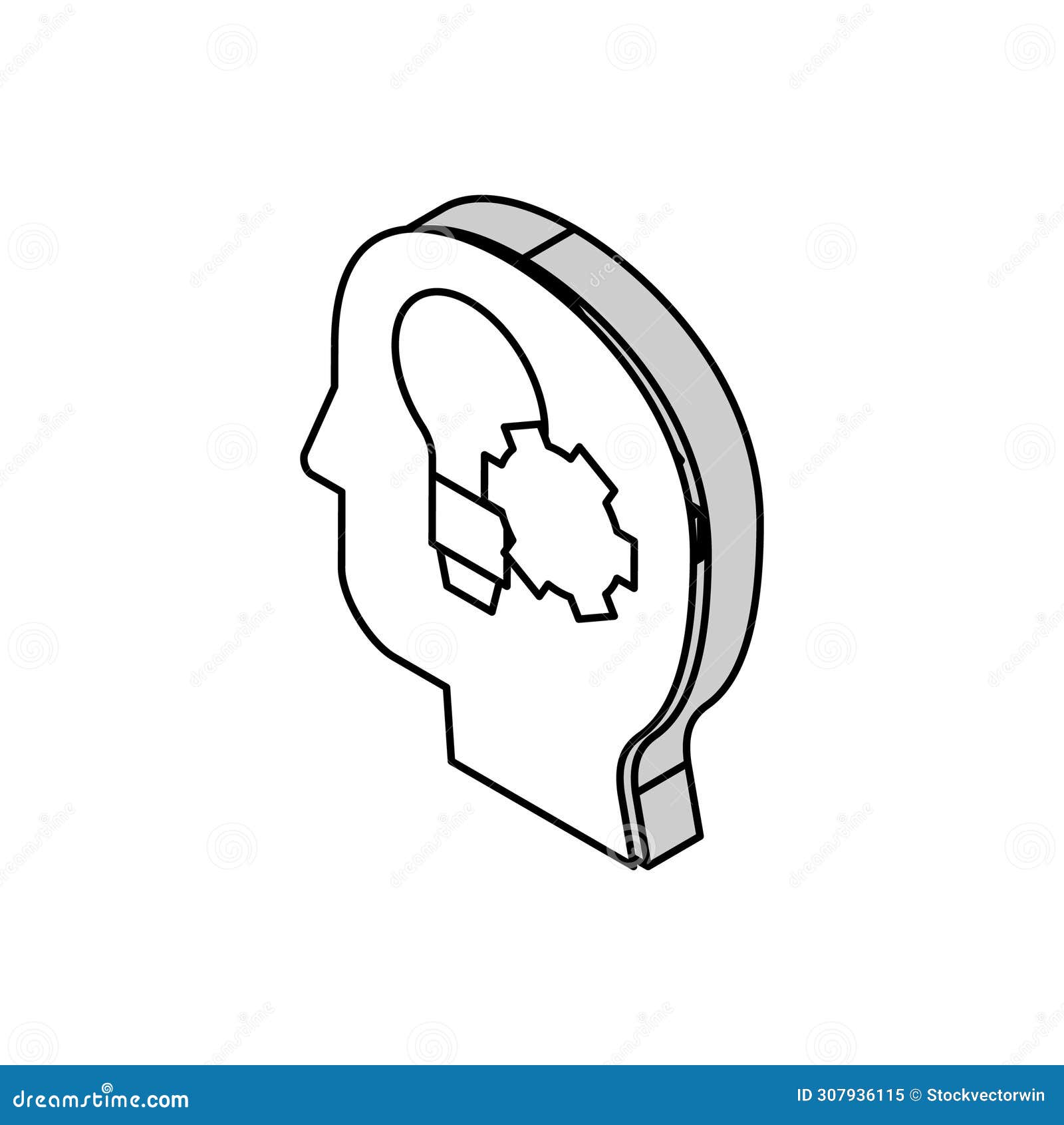 Practical Philosophy Isometric Icon Vector Illustration Stock Vector ...