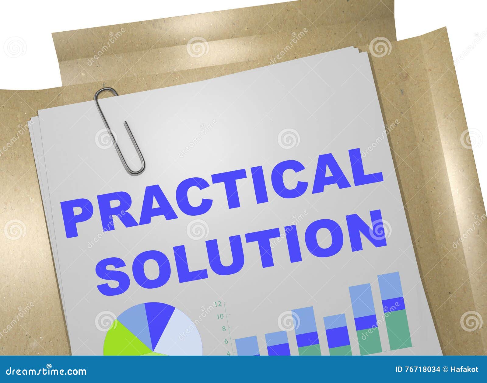 Practical Solution concept stock illustration. Illustration of method ...