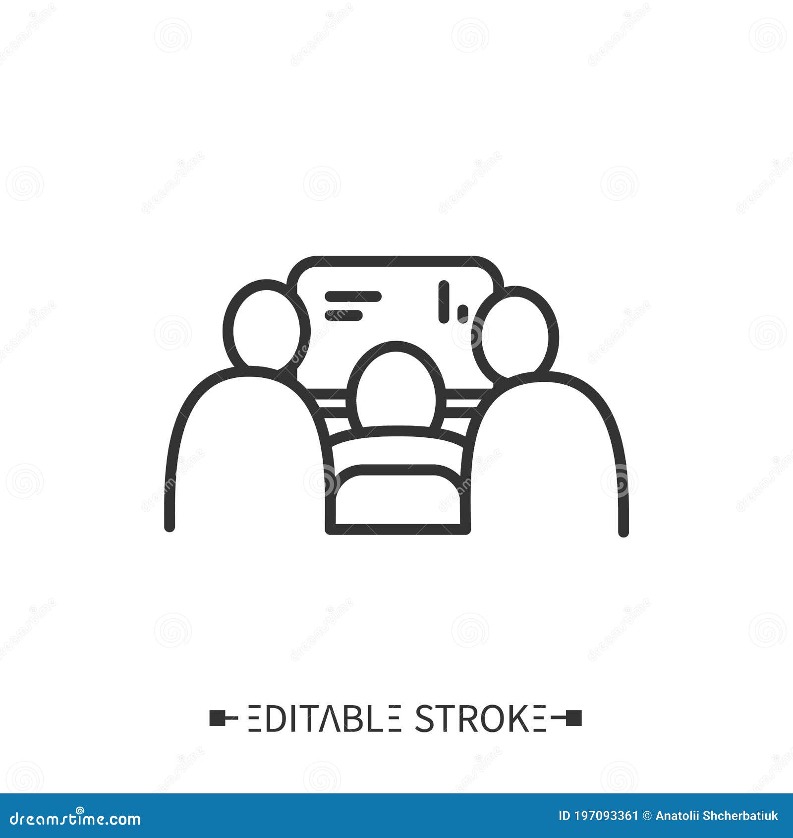 Practical Training Icon. Editable Illustration Stock Vector ...