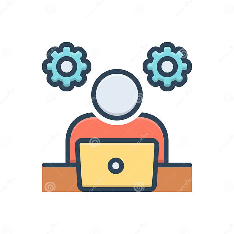 Color Illustration Icon for Practicality, Practical and Efficiency ...