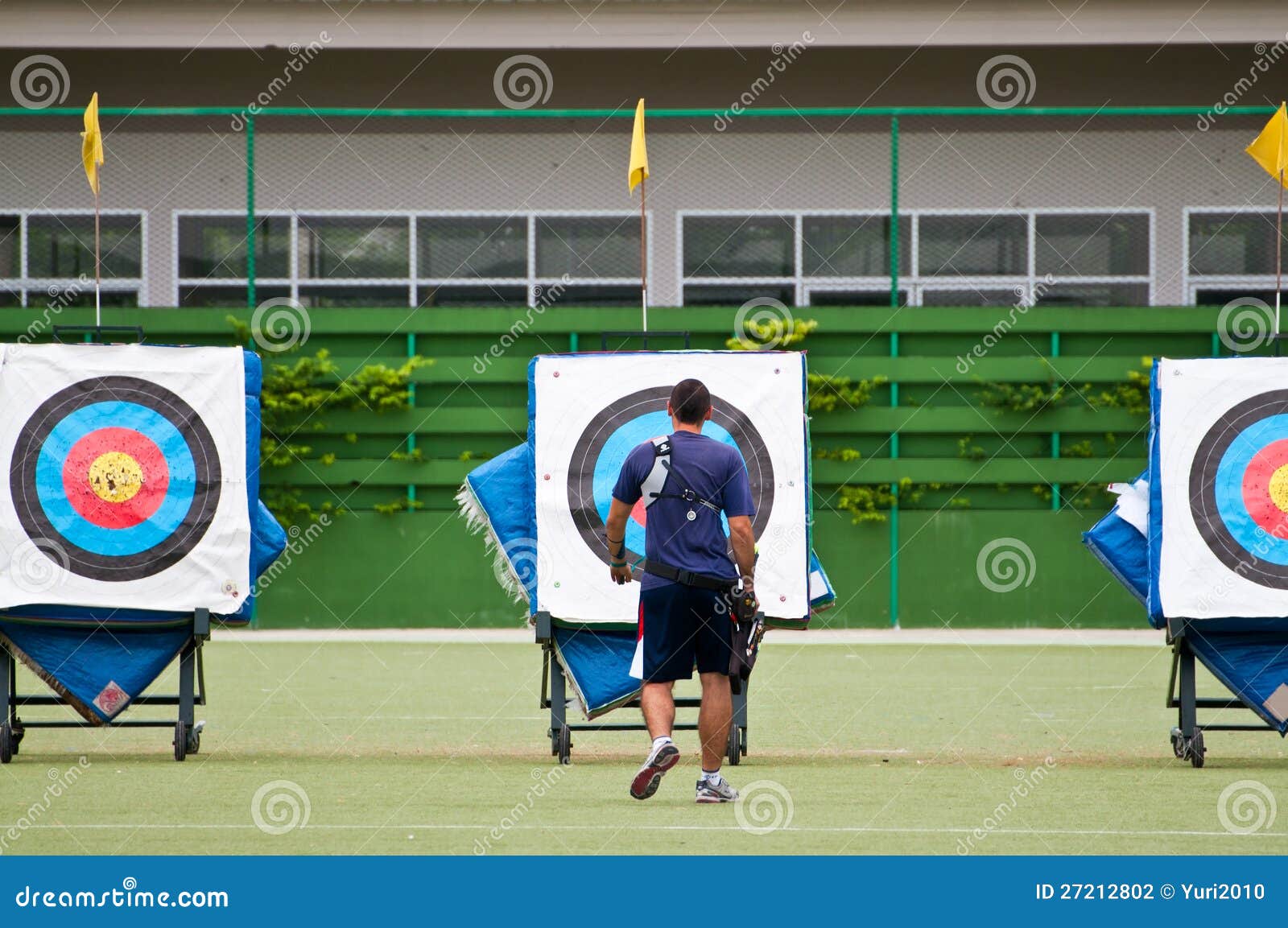 Practice Archery, Sport of the Thai National Team Editorial Photography ...
