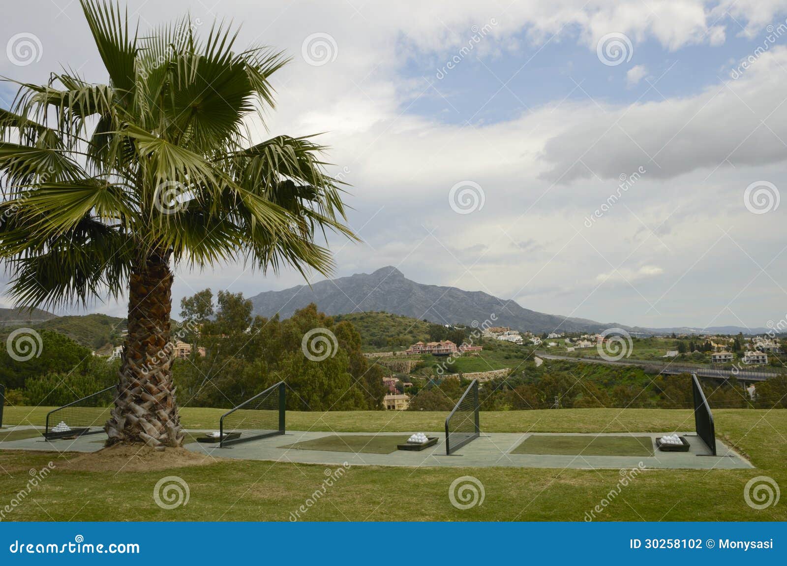 Practice golf tee stock photo. Image of andalusian, training - 30258102