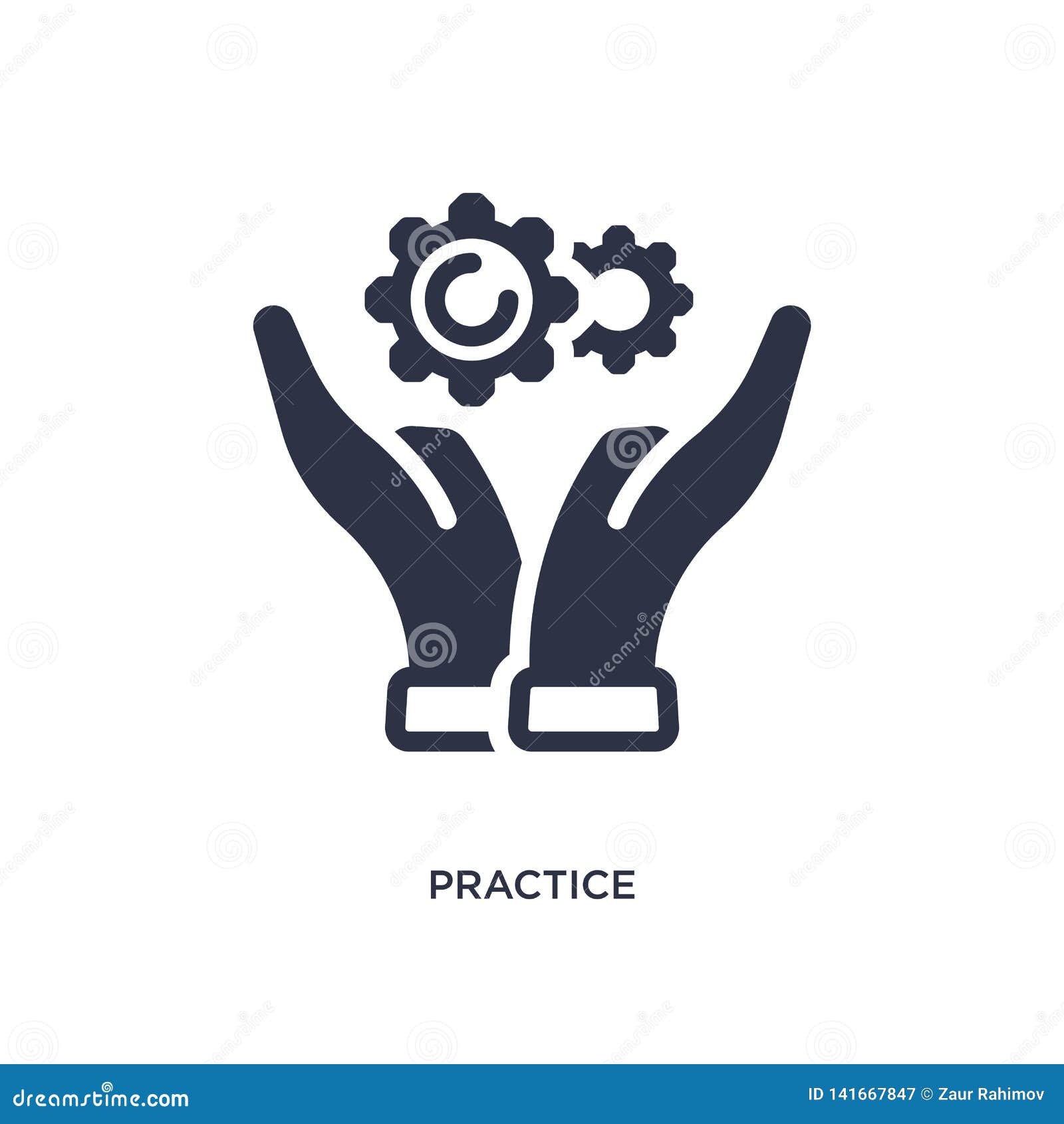Practice Icon on White Background. Simple Element Illustration from ...