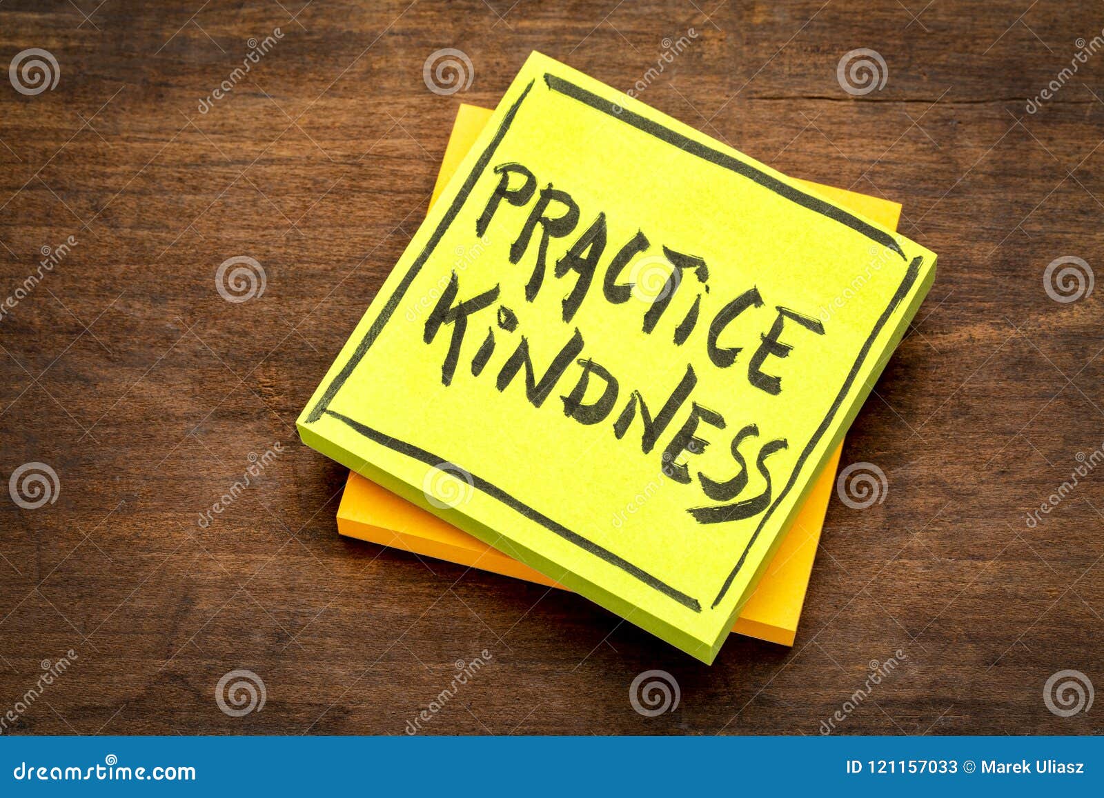 Practice Kindness Reminder Note Stock Image - Image of practice, kind ...