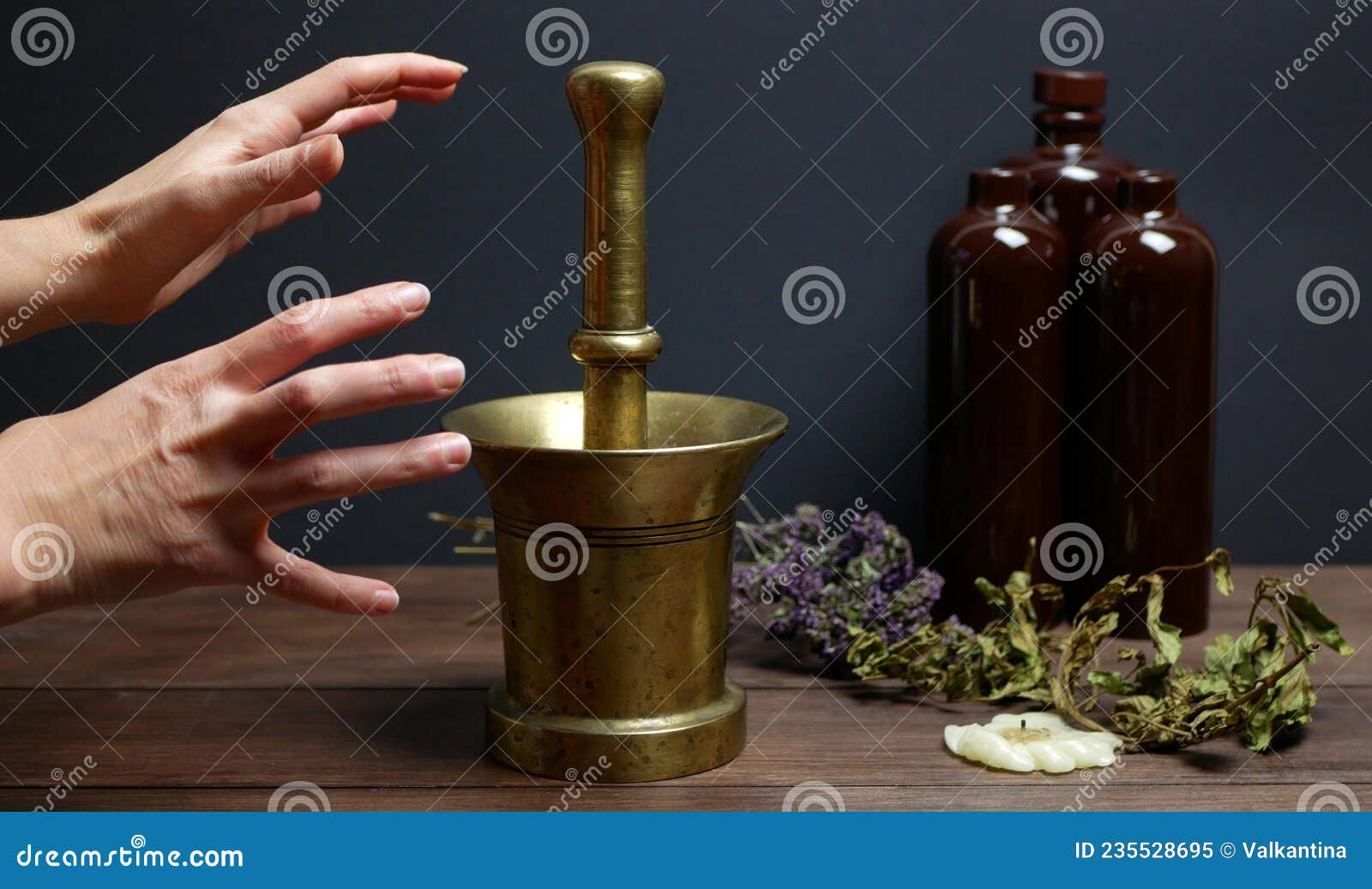 Practice the Occult Art of the Alchemist or Warlock. Process of the ...