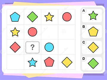 Practice Questions Worksheet for Education and IQ Test [Answer is B ...