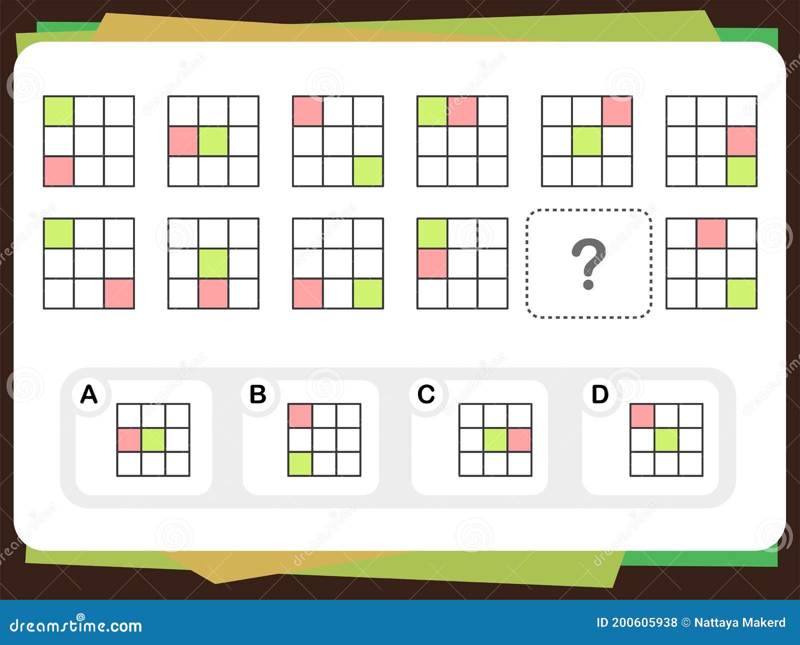 Practice Questions Worksheet for Education and IQ Test [Answer is D ...