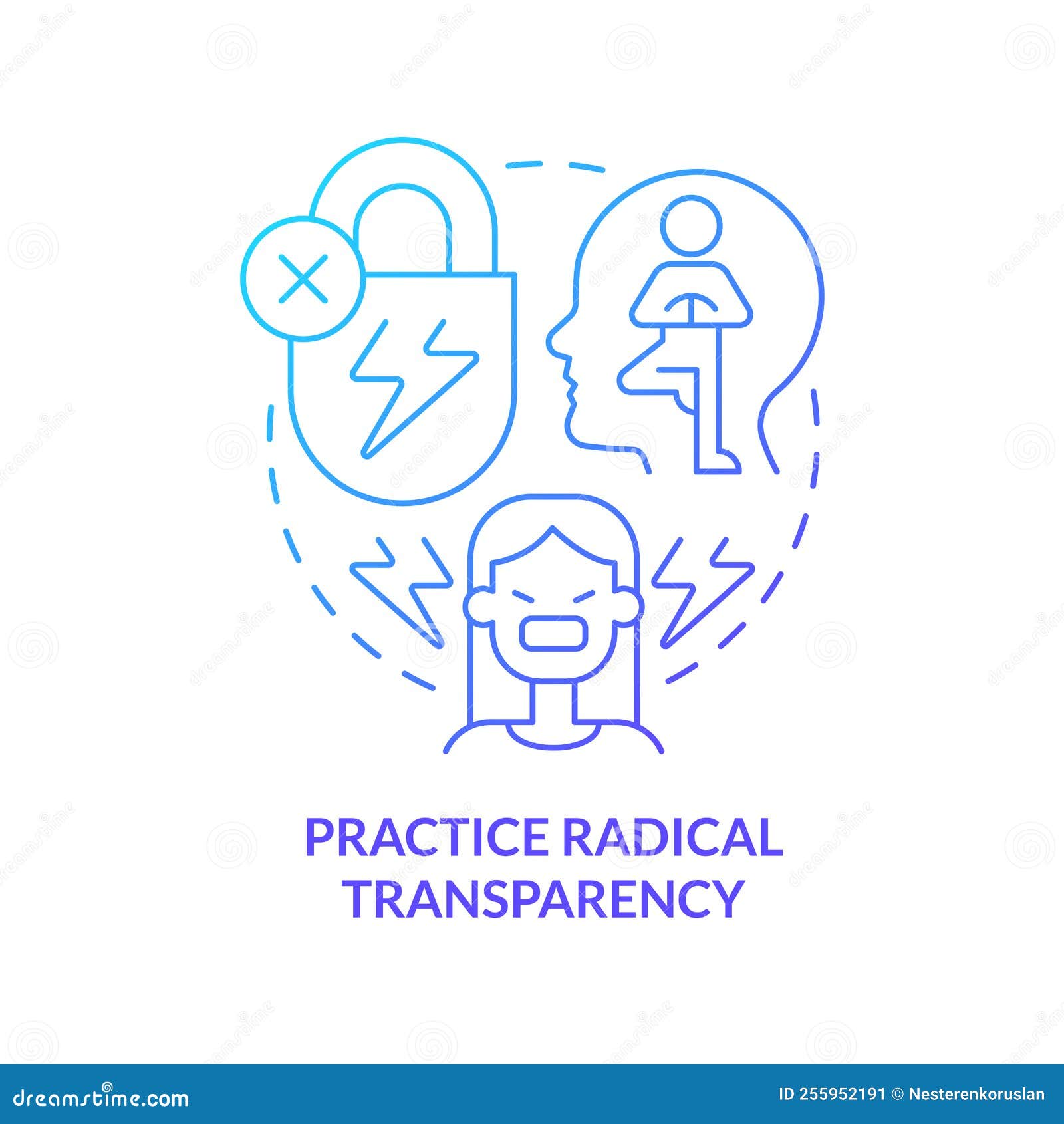 Radical Line Icons Collection. Progressive, Extreme, Innovative, Bold ...