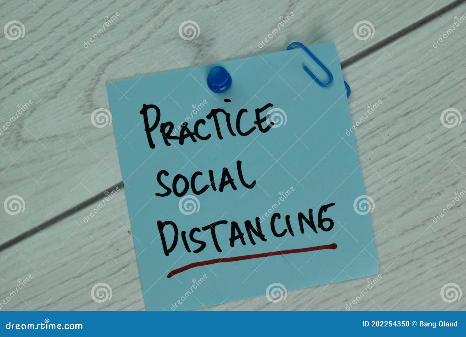 `Practice Social Distancing` Sign Stock Image | CartoonDealer.com ...