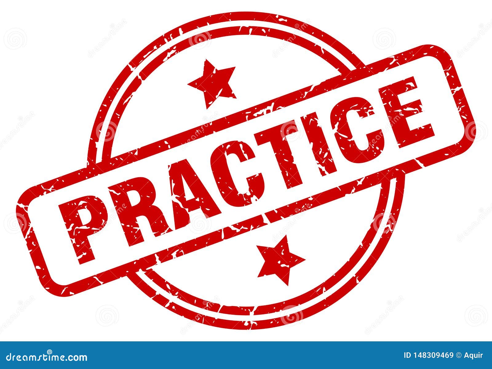 Practice stamp stock vector. Illustration of rubber - 148309469