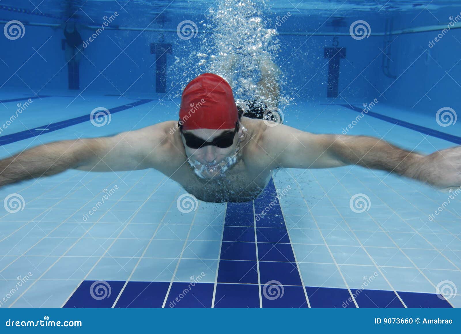 Practicing stock photo. Image of male, athletic, adult - 9073660